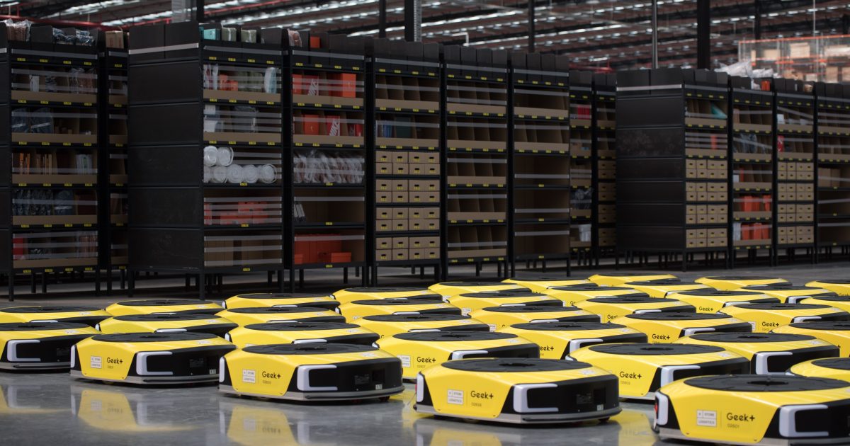 New Fulfillment Centre Equipped with Autonomous Robots. | eStore